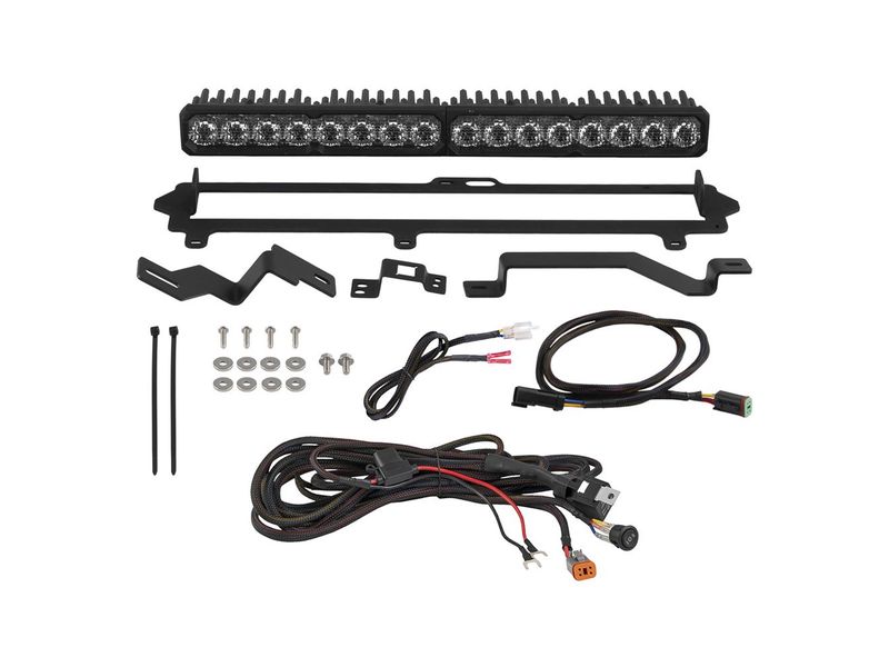 Diode Dynamics SS20 Pro Grille Light Bar White Combo Kit DD8664 | RealTruck