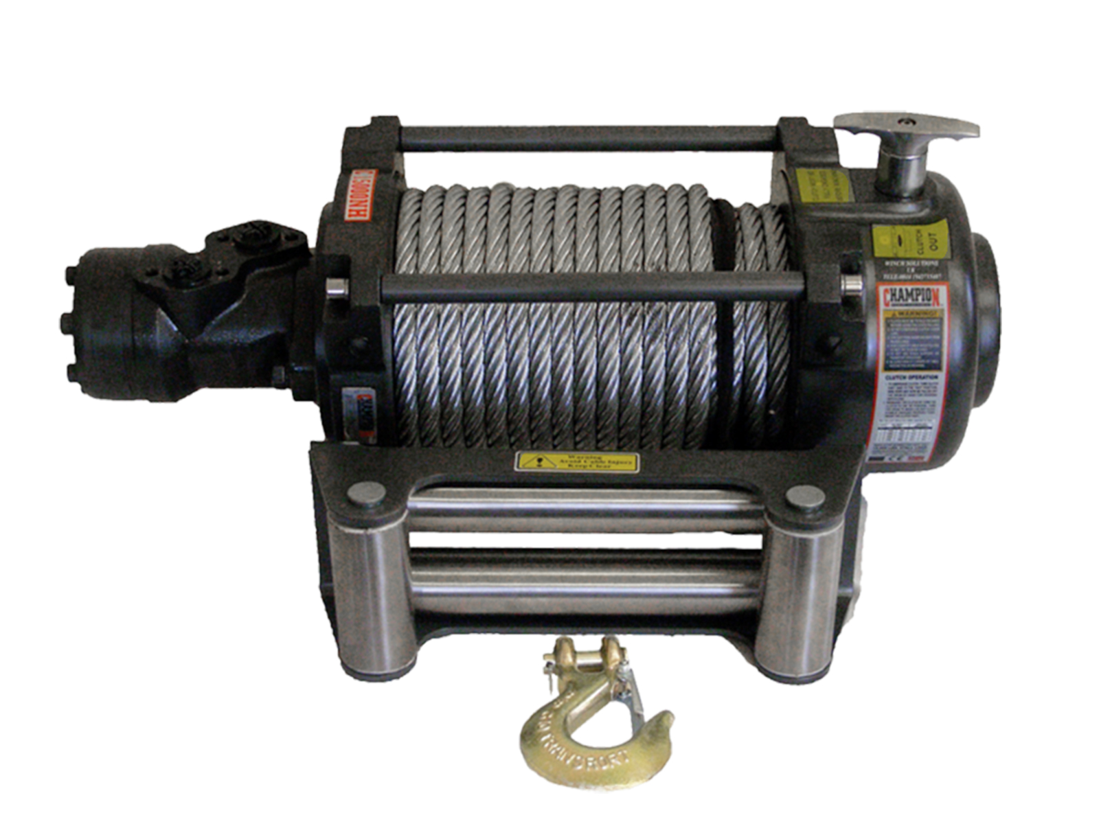 DK2 Warrior NH 10,000 LB Hydraulic Winch | RealTruck