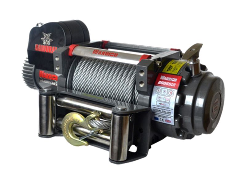 DK2 Warrior Samurai 20,000 LB Winch - Synthetic Rope S20000 | RealTruck