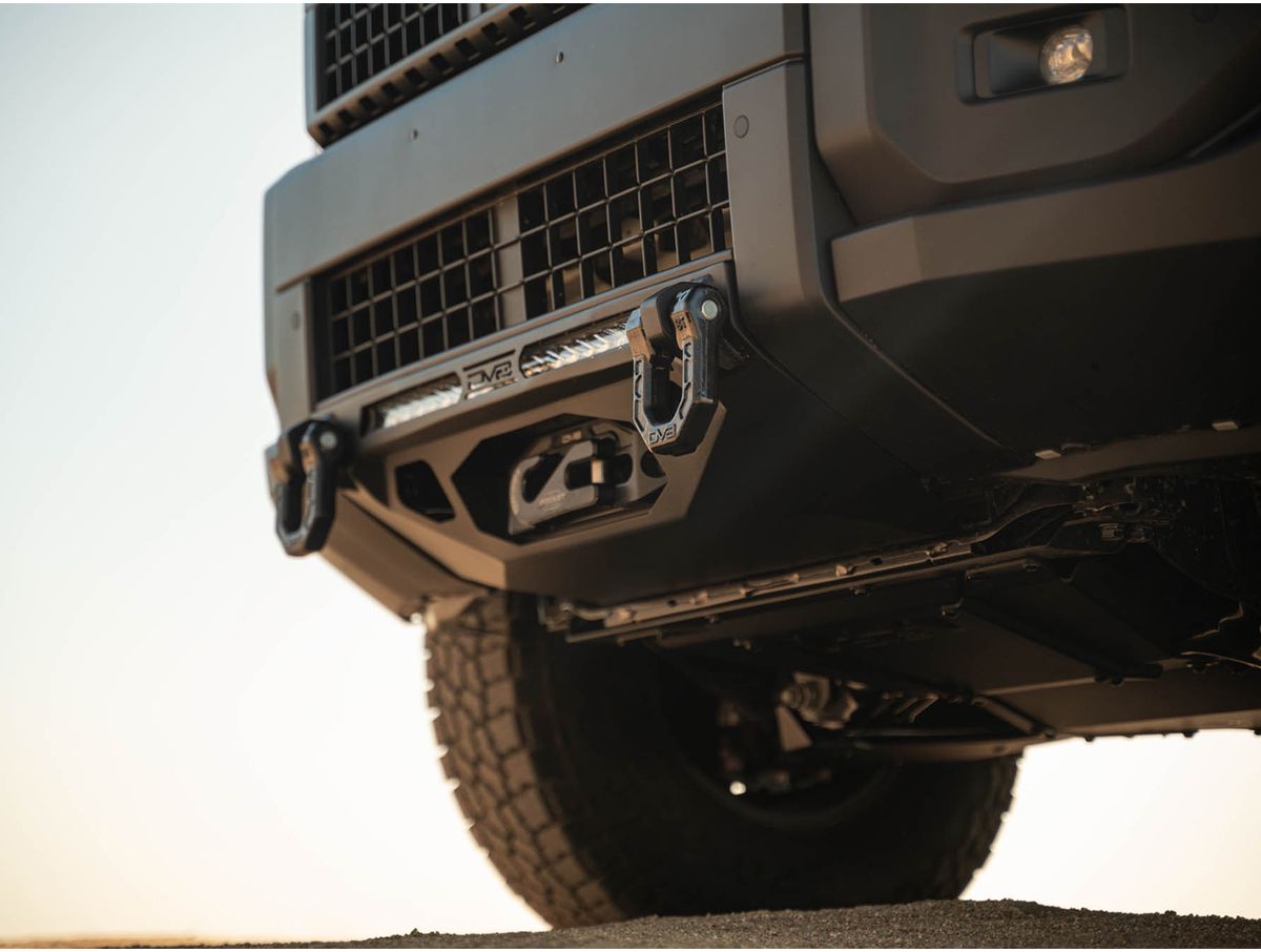 DV8 Offroad Centric Front Winch Bumper FBTL4-01 | RealTruck
