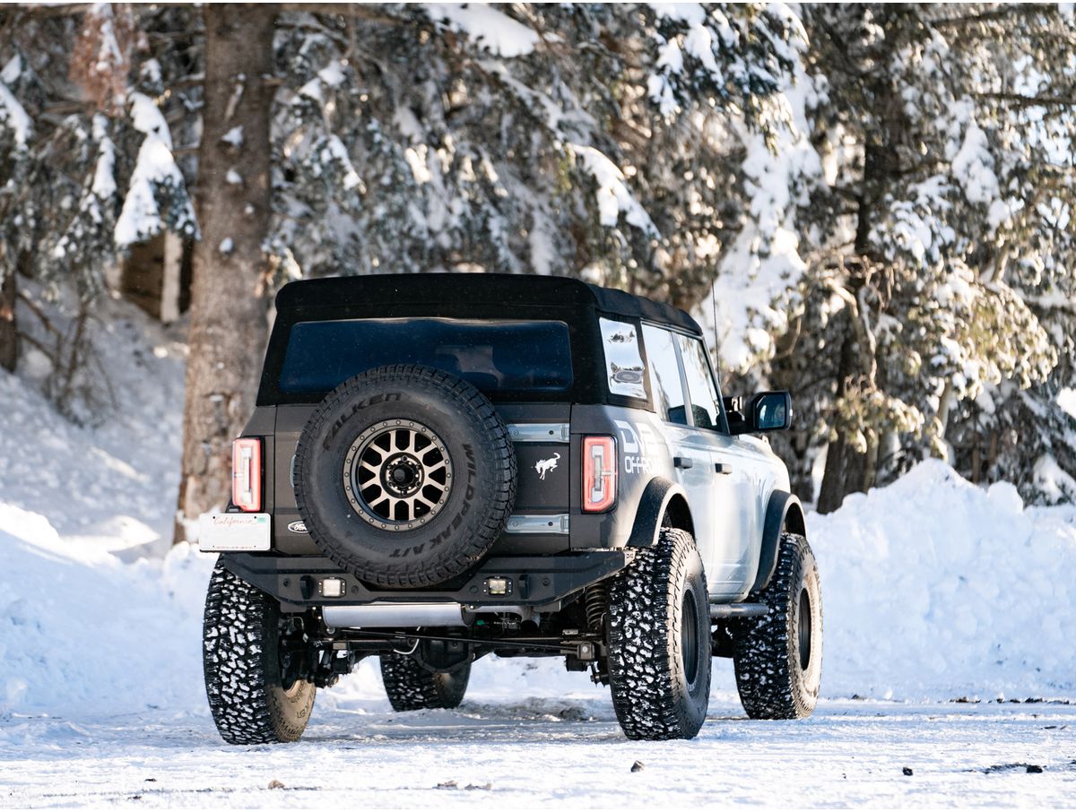 DV8 Offroad FS-15 Full Width Rear Bumper RBBR-02 | RealTruck