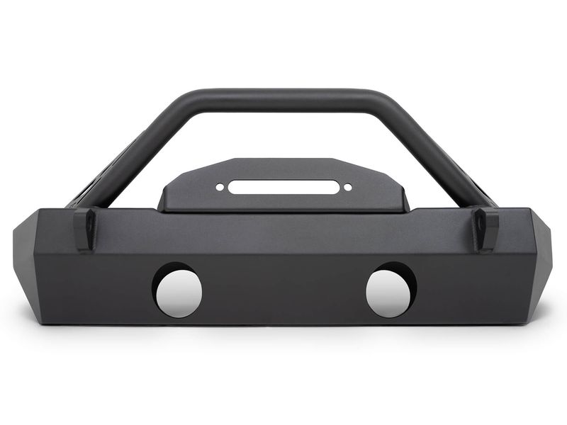 DV8 Offroad FS-15 Stubby Front Winch Bumper FBJL-05 | RealTruck