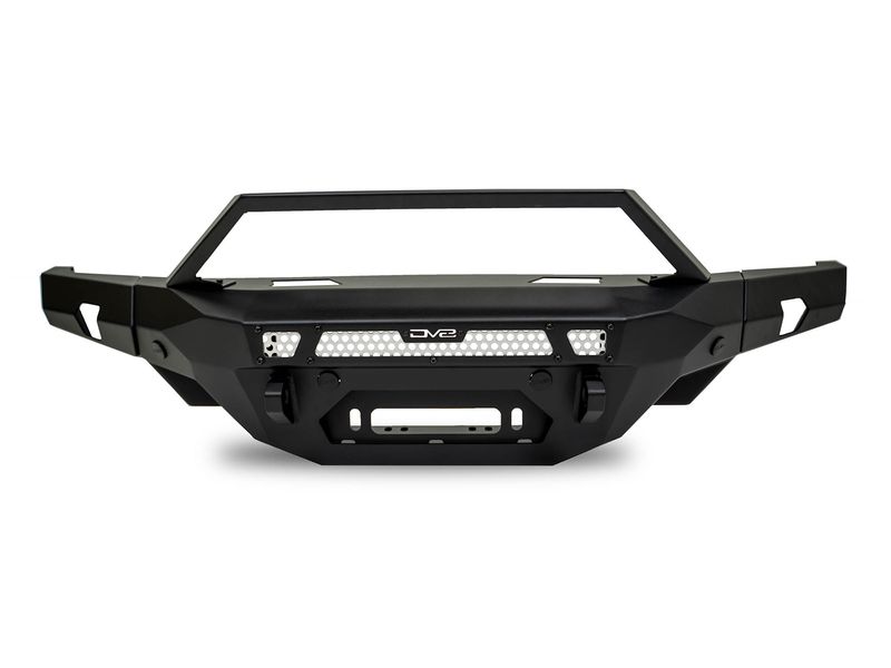 DV8 Offroad MTO Bull Bar Front Winch Bumper FBBR-07 | RealTruck