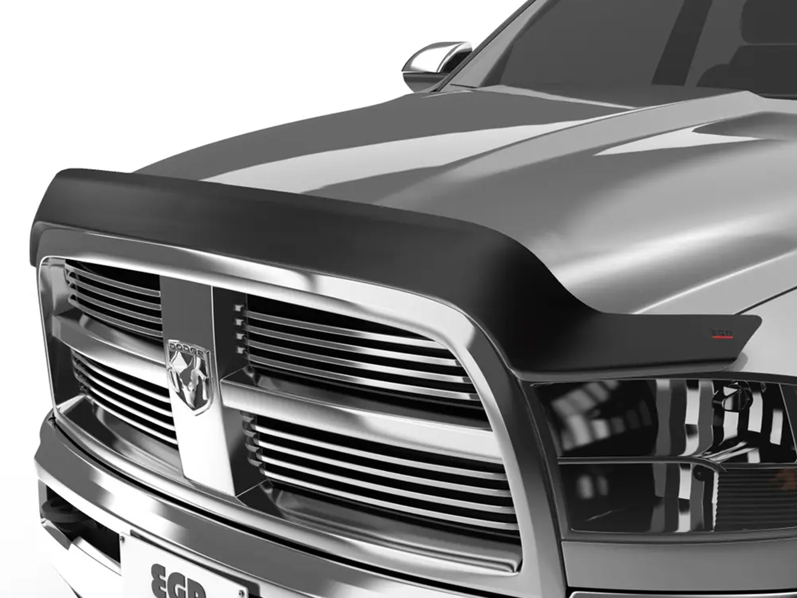 EGR Matte Black Superguard Bug Shield 302855 | RealTruck