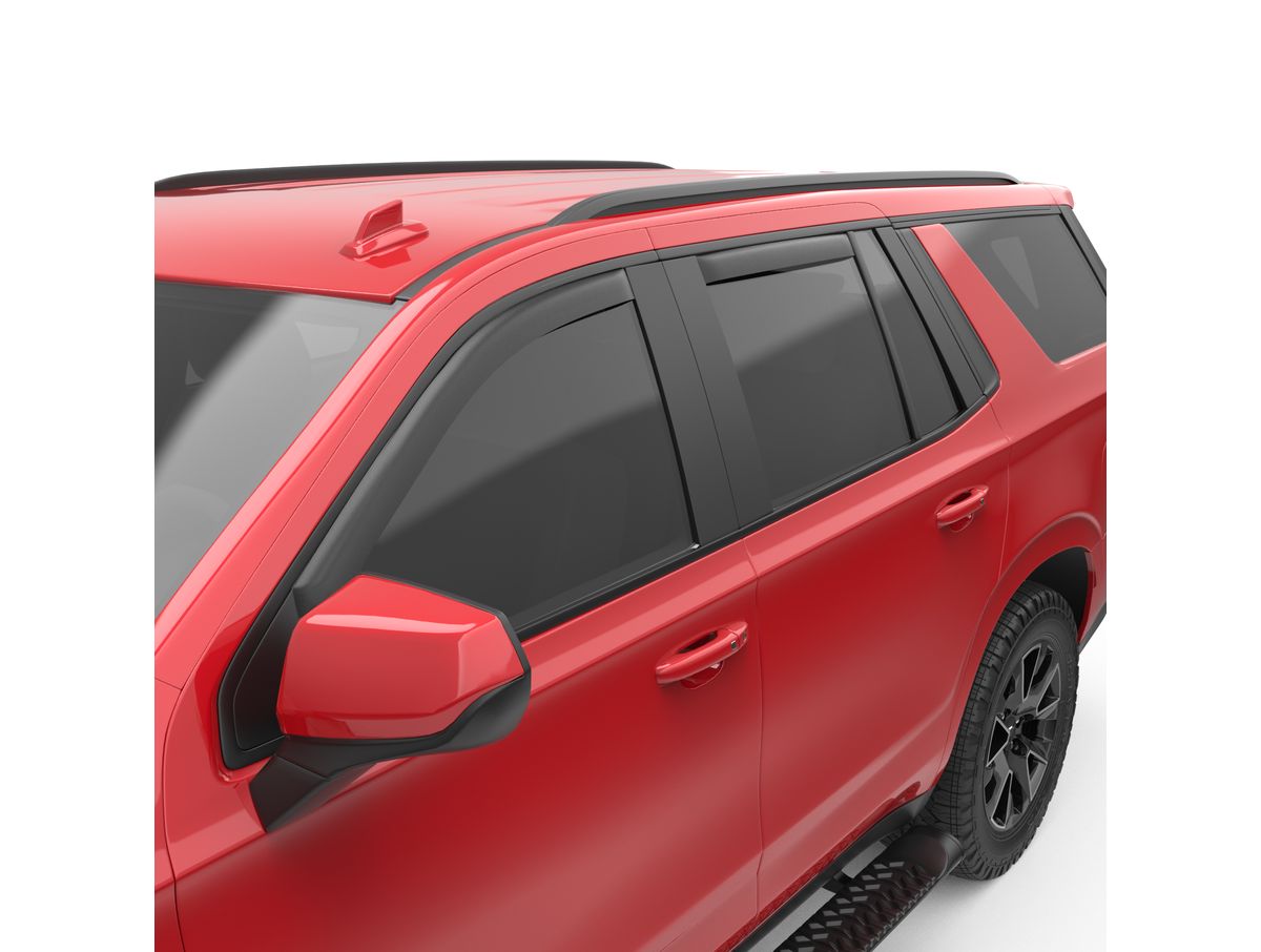 EGR Matte Black In-Channel Window Deflectors 571885 | RealTruck
