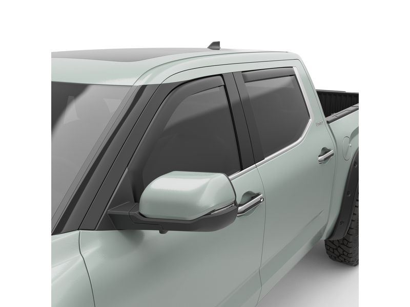 EGR Matte Black In-Channel Window Deflectors 575405 | RealTruck