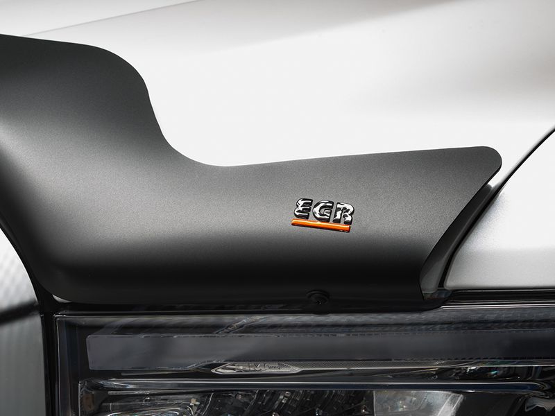 EGR Matte Black Superguard Bug Shield | RealTruck