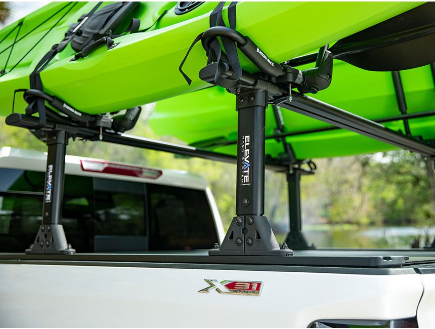 Elevate Fixed Rack with T-Slot Rails TRX-1118402&TRX-1118359 | RealTruck
