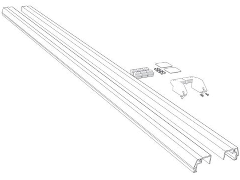 Extang Dodge Ram Rail Kit - 5'7" Bed - RamBox 22000055 | RealTruck