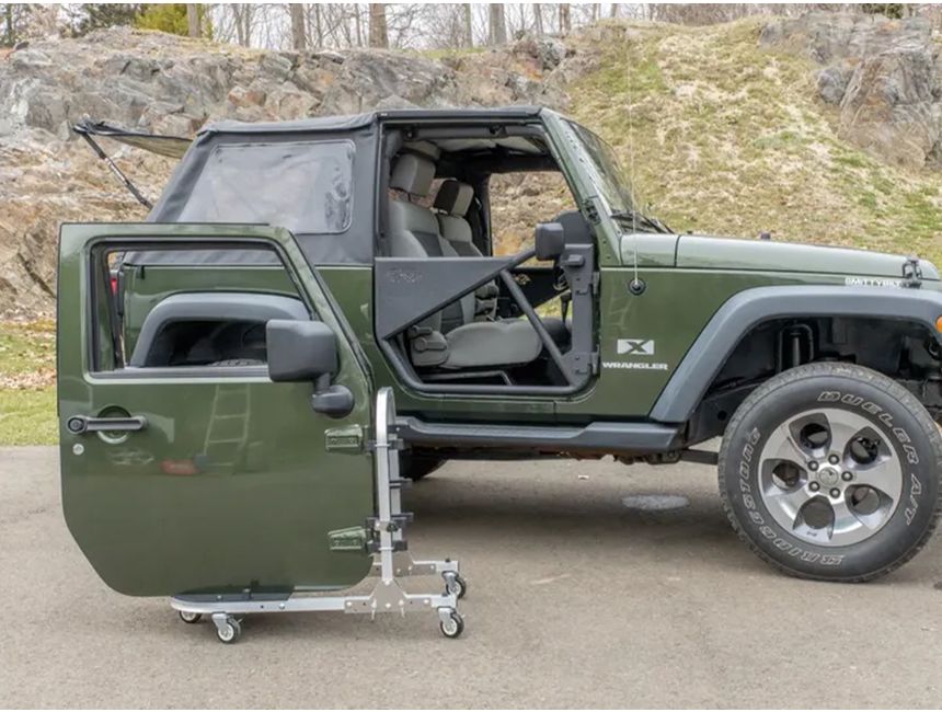 EZ4x4 EZFolding Rolling Door Cart 1900 0082 | RealTruck