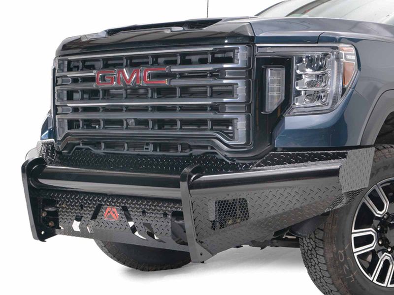 Fab Fours Black Steel Front Bumper GM20-S5061-1 | RealTruck