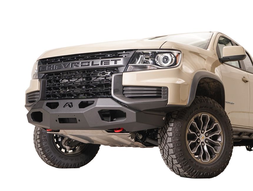 Fab Fours Hidden Winch Mount Front Bumper CC21-N5151-1 | RealTruck