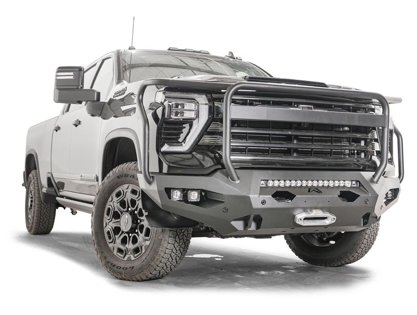 Fab Fours Matrix Grille Guard Front Bumper CH24-X6150-1 | RealTruck