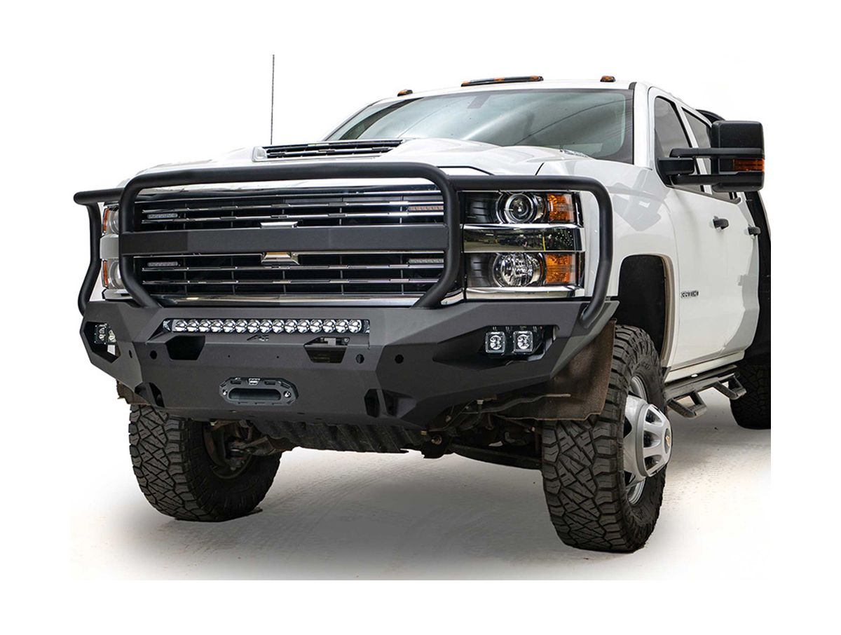 Fab Fours Matrix Grille Guard Front Bumper | RealTruck