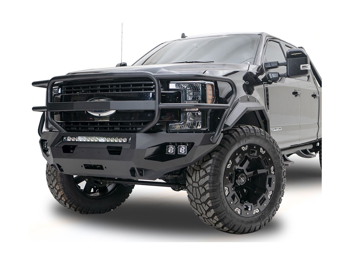 Fab Fours Matrix Grille Guard Front Bumper | RealTruck