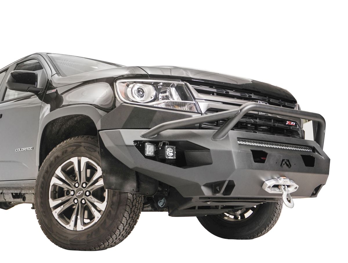 Fab Fours Matrix Front Bumper with Prerunner Guard CC21-X5152-1 | RealTruck