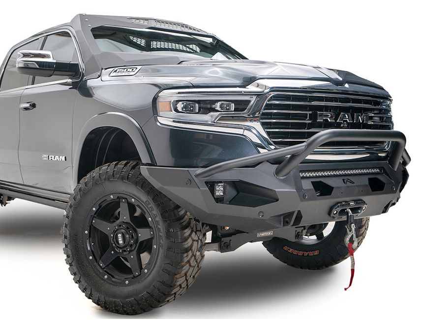 Fab Fours Matrix Front Bumper w/ Pre-Runner Guard DR19-X4252-1 | RealTruck