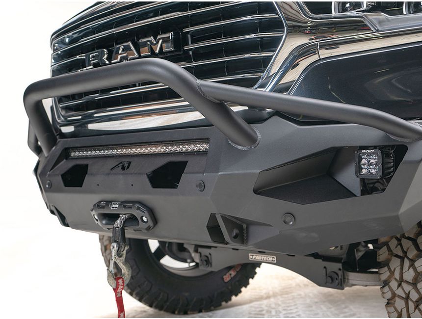 Fab Fours Matrix Front Bumper w/ Pre-Runner Guard DR19-X4252-1 | RealTruck