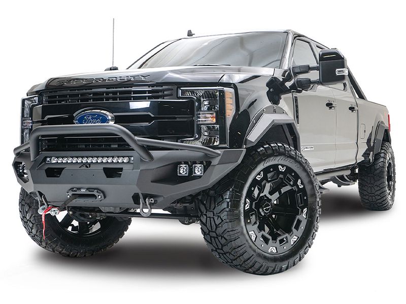 Fab Fours Matrix Pre-Runner Front Bumper | RealTruck