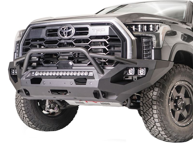 Fab Fours Matrix Front Bumper with Prerunner Guard TT22-X5452-1 | RealTruck