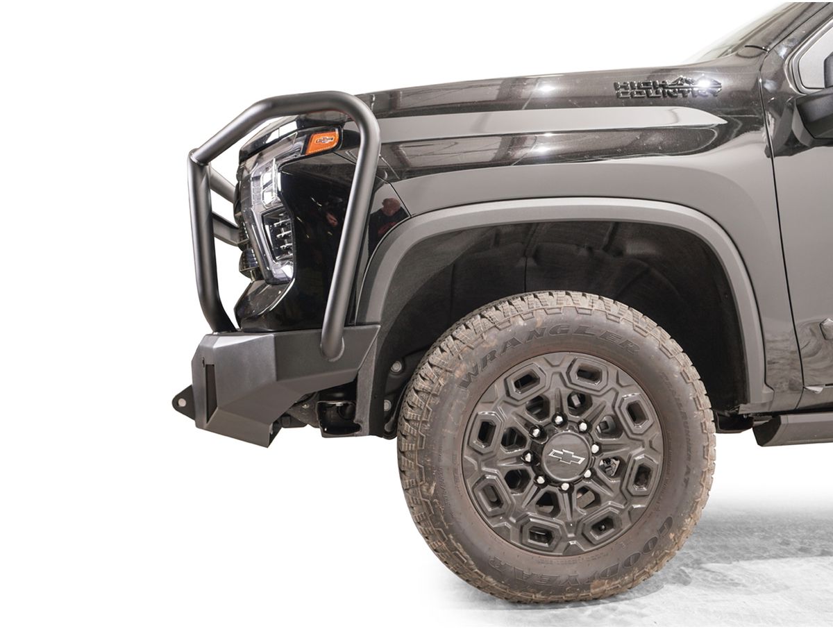 Fab Fours Premium Grille Guard Front Winch Bumper CH24-A6150-1 | RealTruck