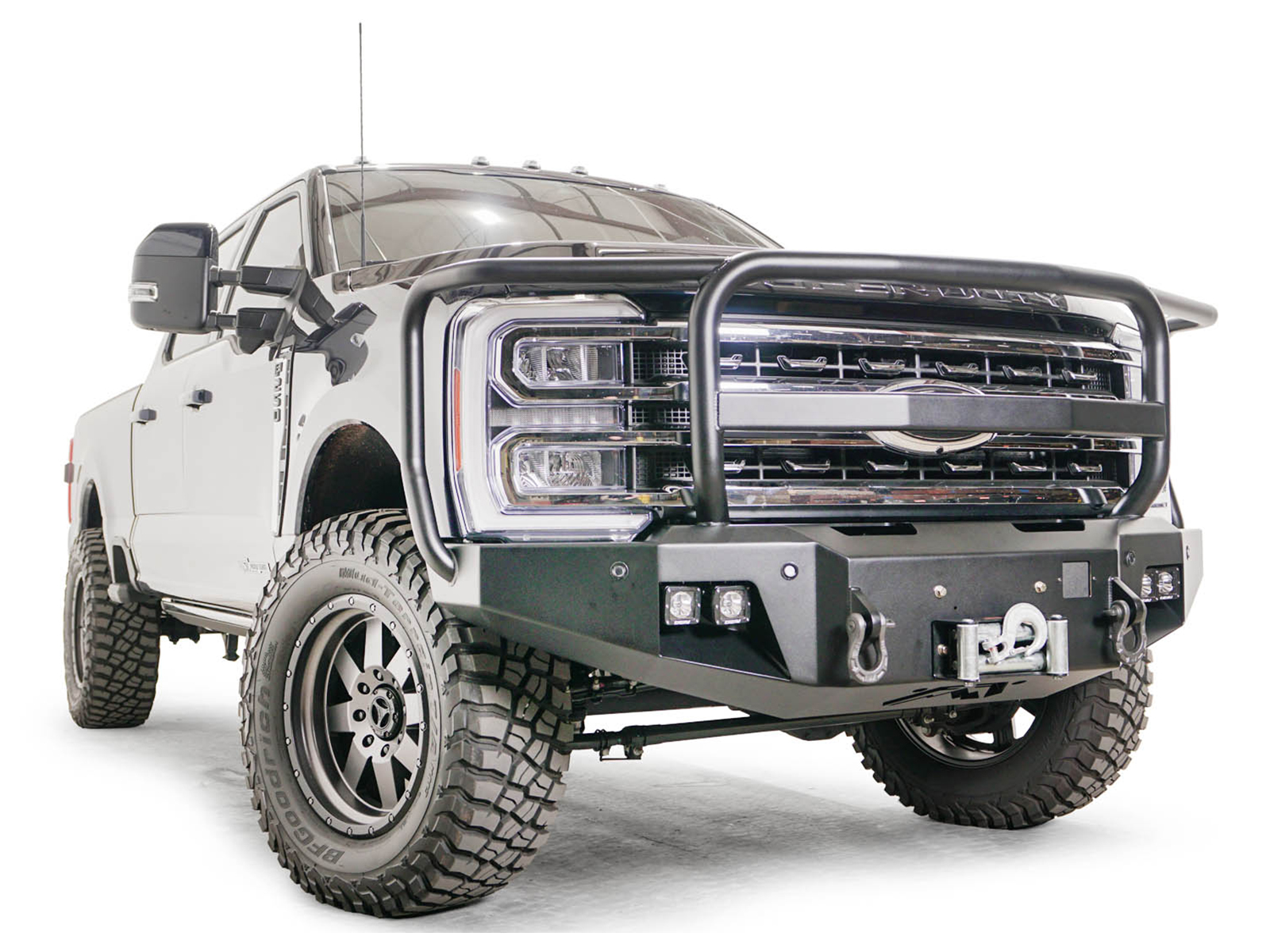 Fab Fours Premium Grille Guard Front Winch Bumper FS23-A5950-1 | RealTruck