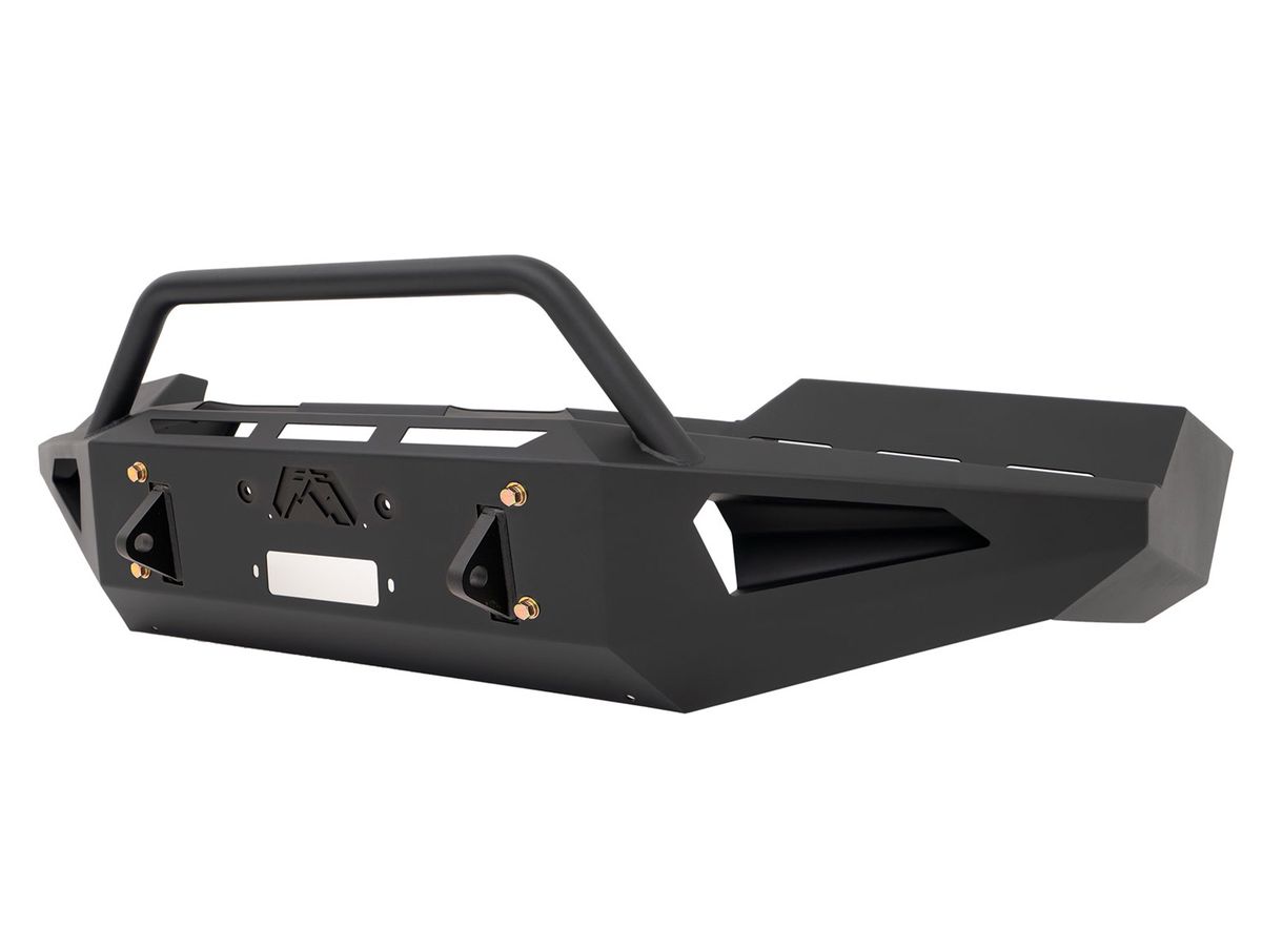 Fab Fours Red Steel Front Bumper w/ Pre-Runner Guard GM11-RS2862-1 ...