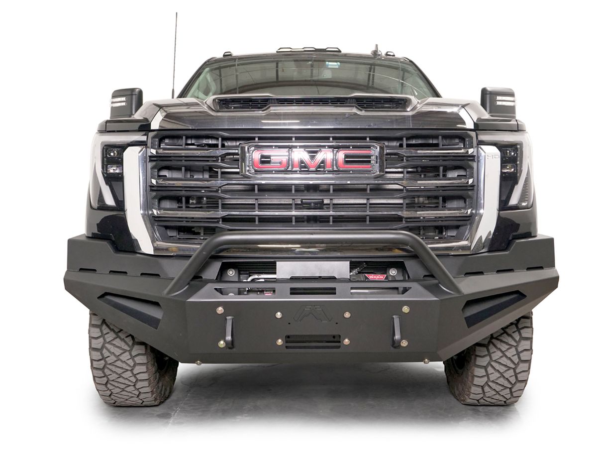 Fab Fours Red Steel Pre-Runner Front Bumper GM24-RS6262-1 | RealTruck