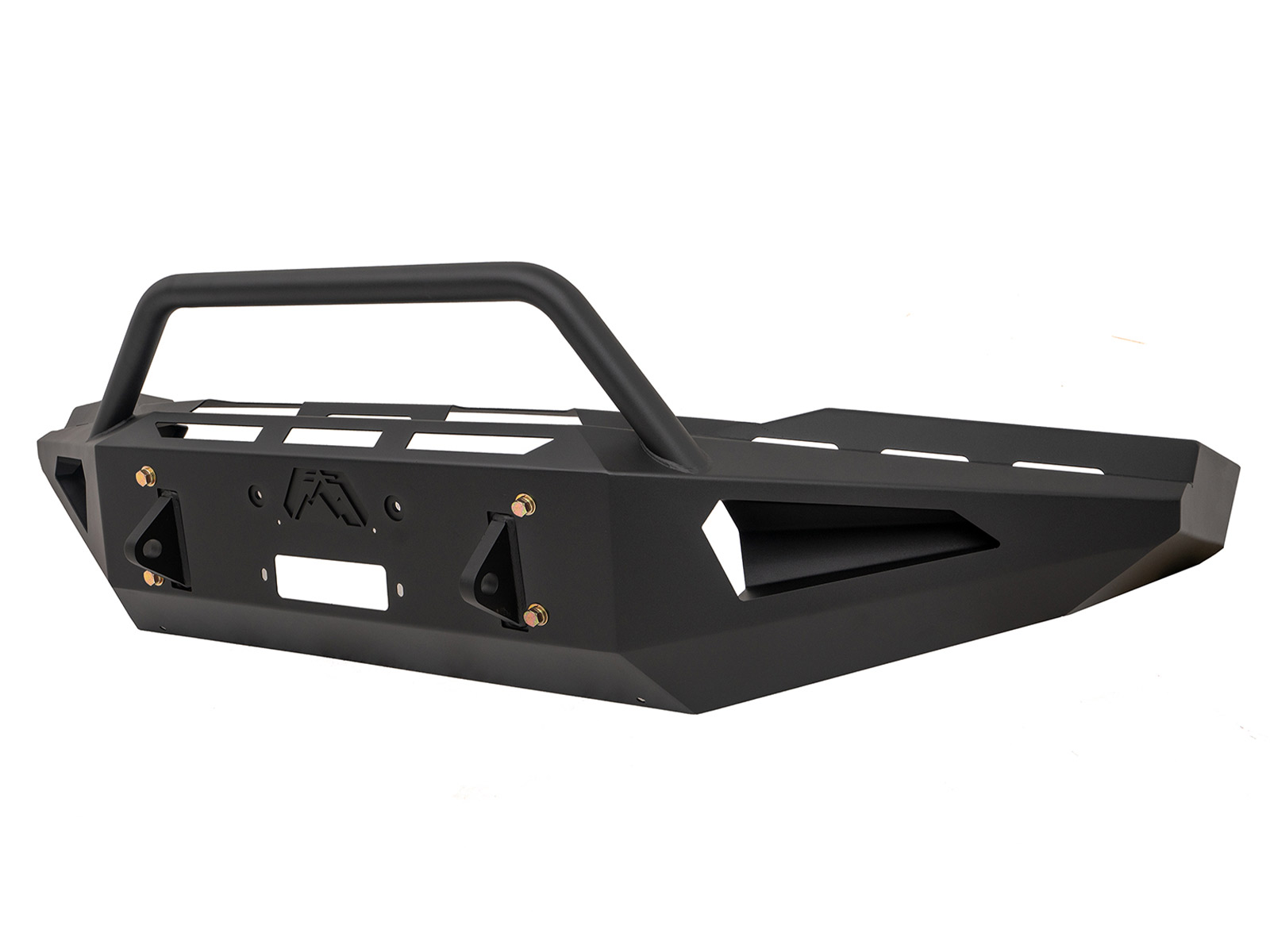 Fab Fours Red Steel Front Bumper w/ Pre-Runner Guard TT07-RS1862-1 ...