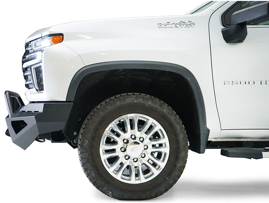 Fab Fours Red Steel Front Bumper w/ Pre-Runner Guard CH20-RS4962-1 ...