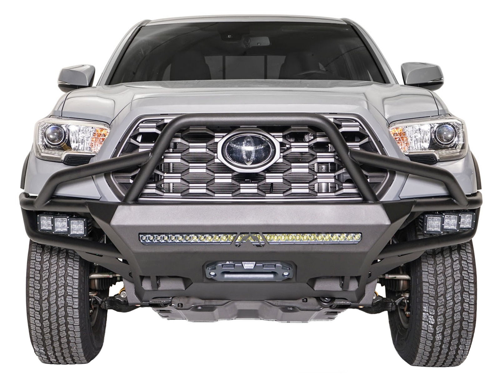 Fab Fours Ultra Light Hybrid High Pre-Runner Front Bumper | RealTruck