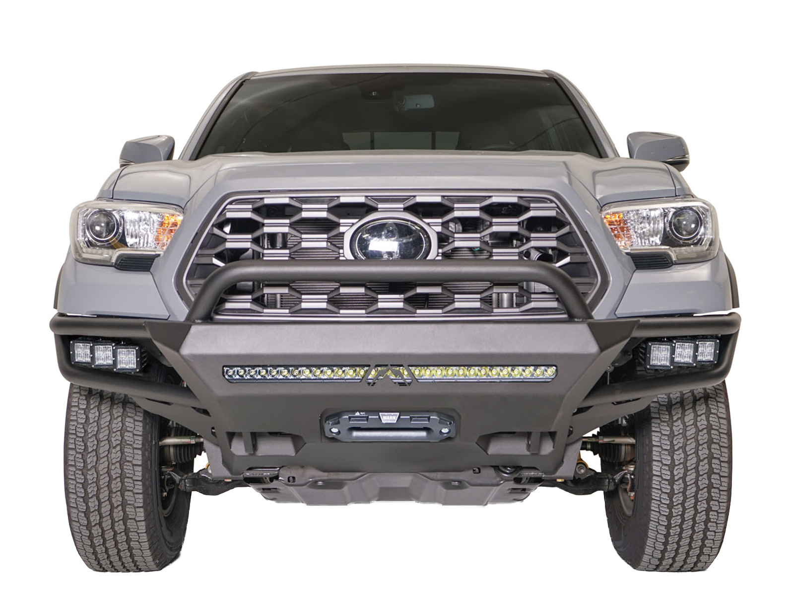 Fab Fours Ultra Light Hybrid Pre-Runner Front Bumper | RealTruck