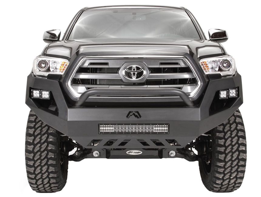 Fab Fours Vengeance Pre-Runner Front Bumper TT16-D3653-1 | RealTruck