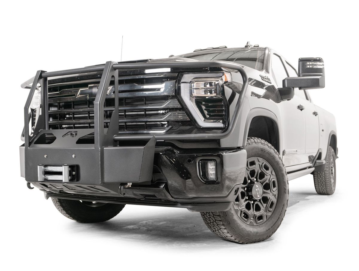 Fab Fours Winch Mount Grille Guard Front Bumper CH24-N6170-1 | RealTruck