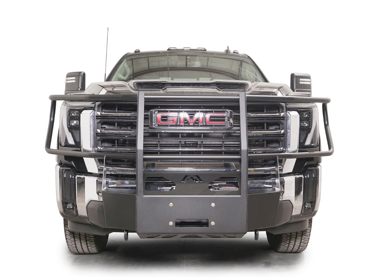 Fab Fours Winch Mount Grille Guard Front Bumper GM24-N6270-1 | RealTruck