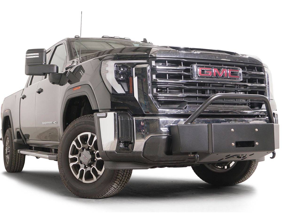 Fab Fours Winch Mount Pre-Runner Front Bumper GM24-N6260-1 | RealTruck