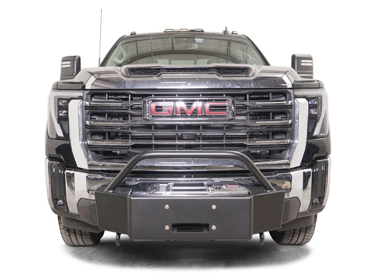 Fab Fours Winch Mount Pre-Runner Front Bumper GM24-N6260-1 | RealTruck