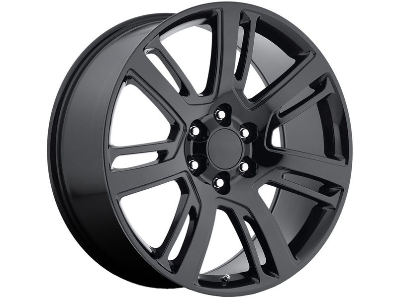 Factory Reproductions Gloss Black FR 48 Wheels | RealTruck