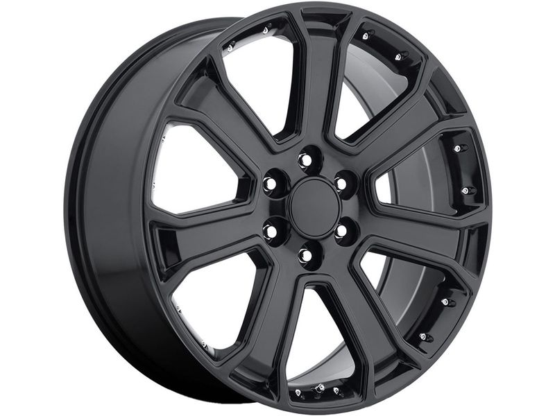 Factory Reproductions Gloss Black FR 49 Wheels | RealTruck