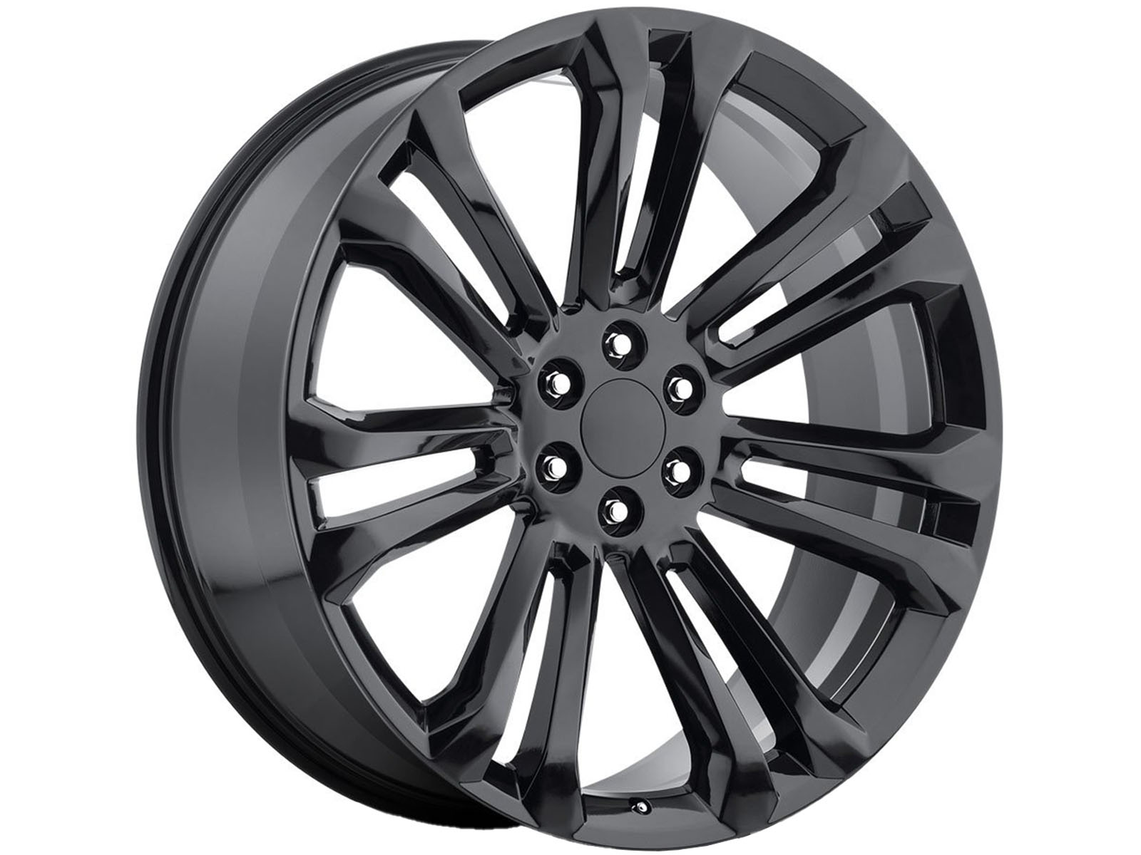 Factory Reproductions Gloss Black FR 55 Wheels | RealTruck