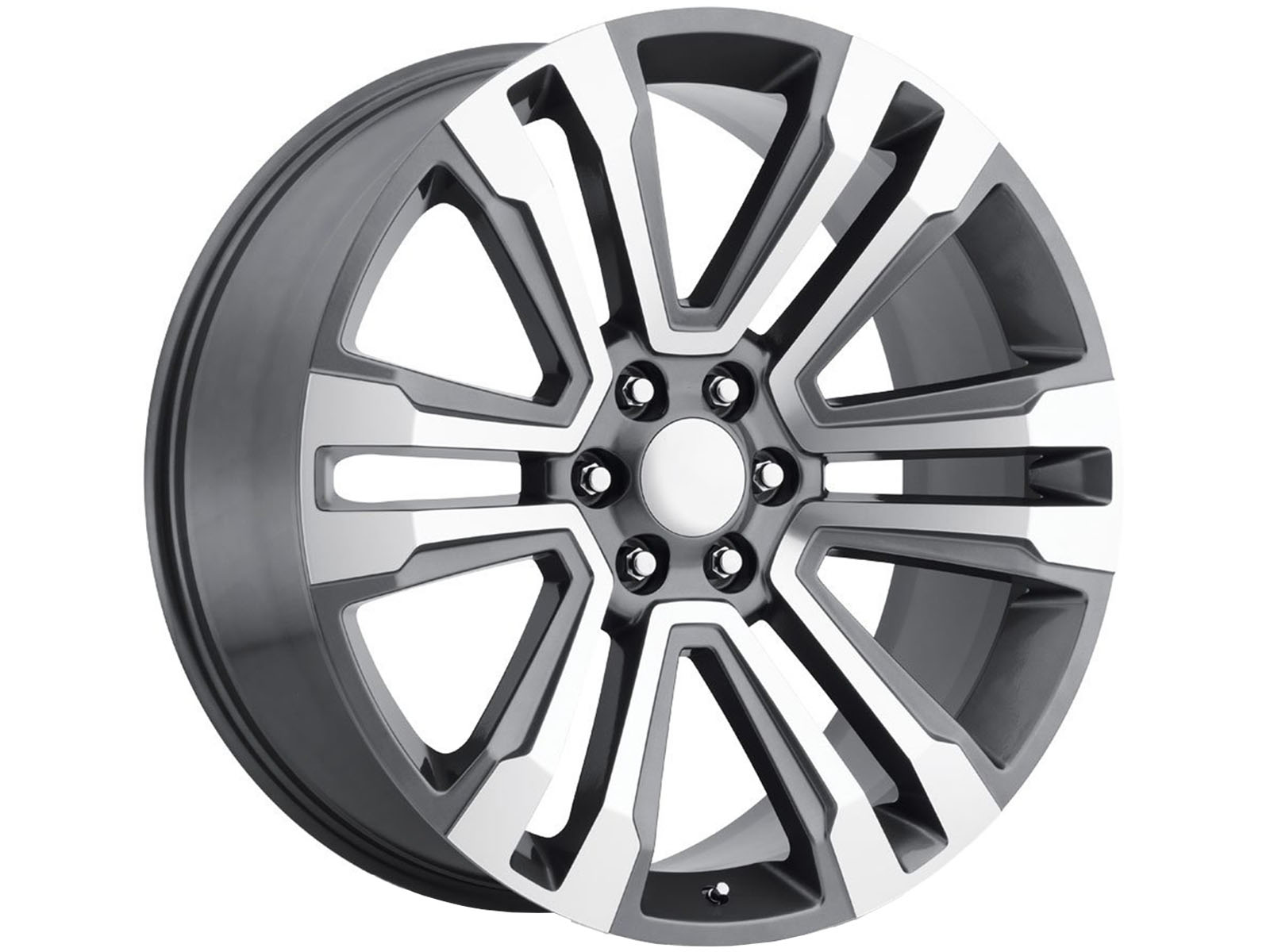 Factory Reproductions Machined Grey FR 72 Wheels | RealTruck