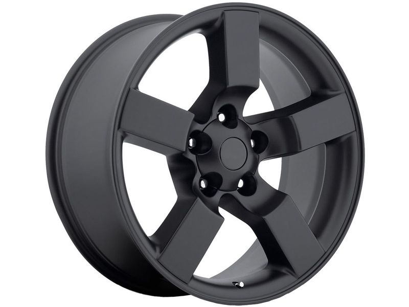Factory Reproductions Matte Black FR 50 Wheels | RealTruck