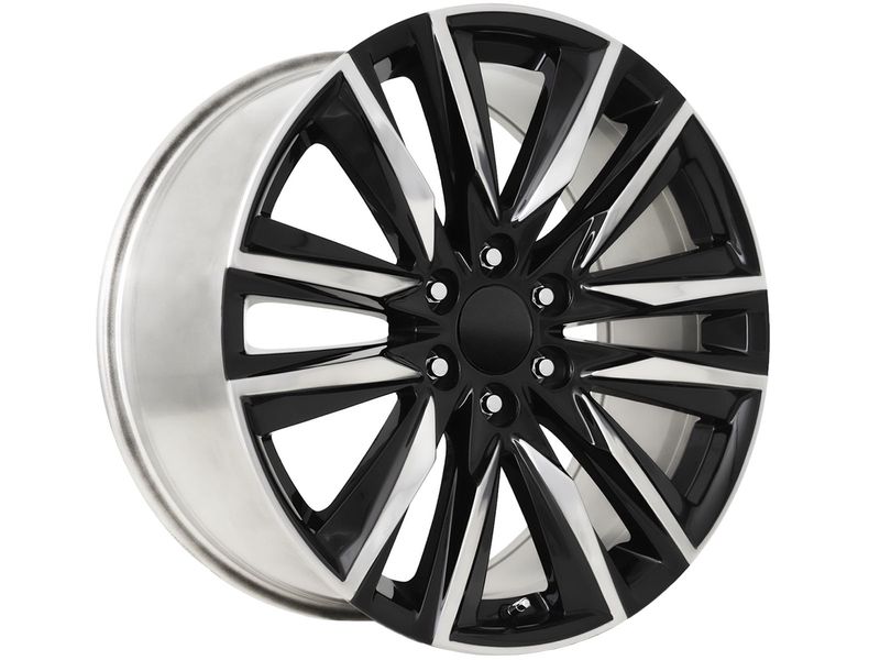 Factory Reproductions Polished & Gloss Black FR 90 Wheels | RealTruck