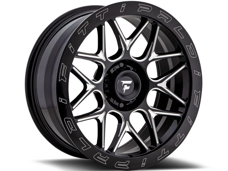 Fittipaldi Off-Road Forged Milled Gloss Black FTF 02 Wheels | RealTruck