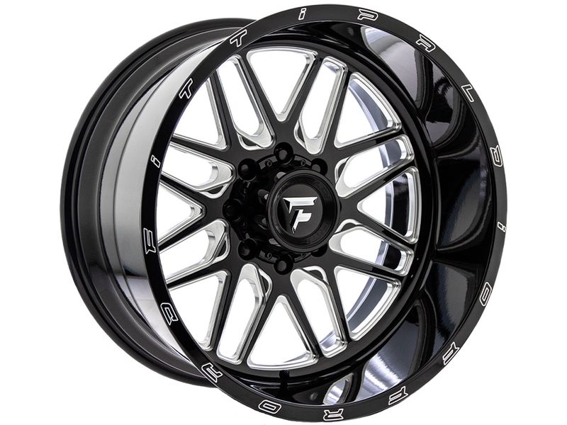 Fittipaldi Off-Road Forged Milled Gloss Black FTF 18 Wheels | RealTruck
