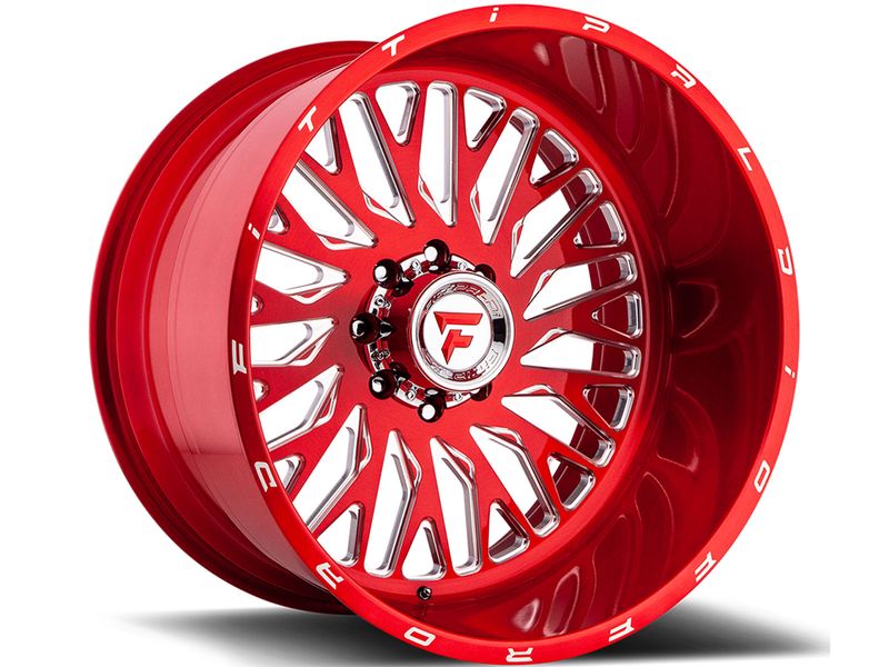 Fittipaldi Off-Road Forged Red FTF 07 Wheel FTF07-24128165N51RT | RealTruck