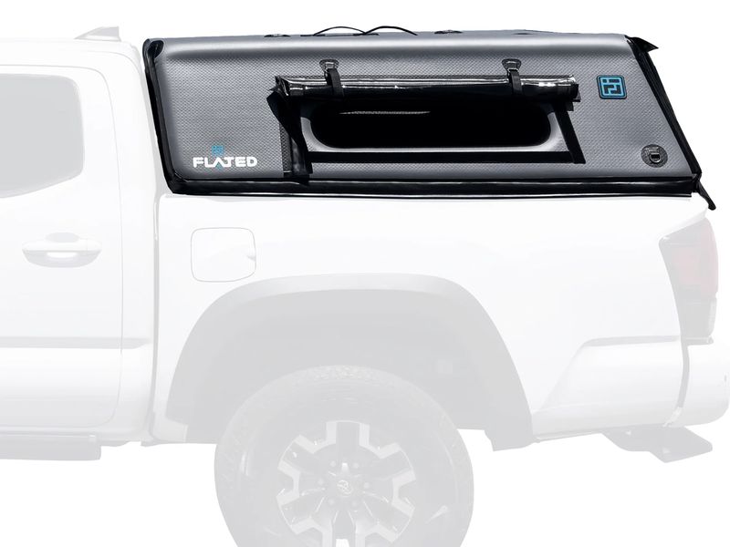 Flated Air-Topper CAP Truck Topper - Mid-Size, 5' Bed AIRCAP-MIDS1-23 ...