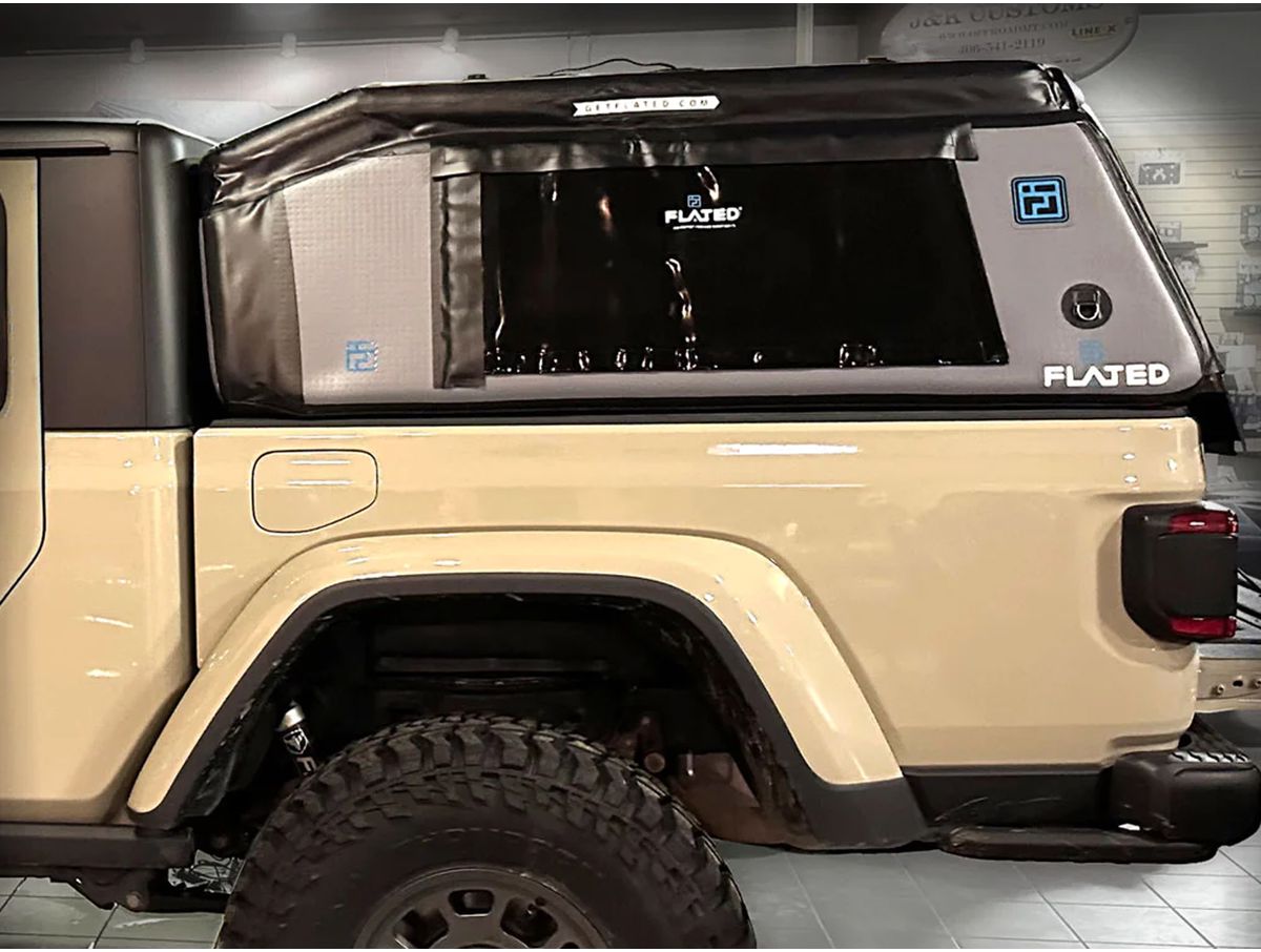 Flated Air-Topper Inflatable Truck Topper - Mid-Size, 5' Bed AIRTOP ...