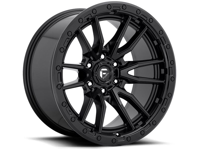 Fuel Black Rebel Wheels | RealTruck