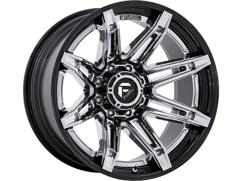 Fuel Chrome & Black Brawl Wheels | RealTruck